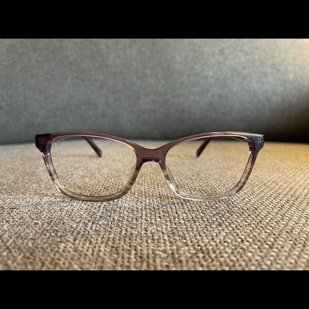 Scott Harris Purple Two-Tone Frames - Gem